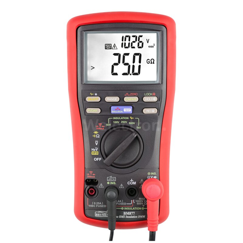 Brymen BM877 Multimeter and Insulation Tester, 255.00