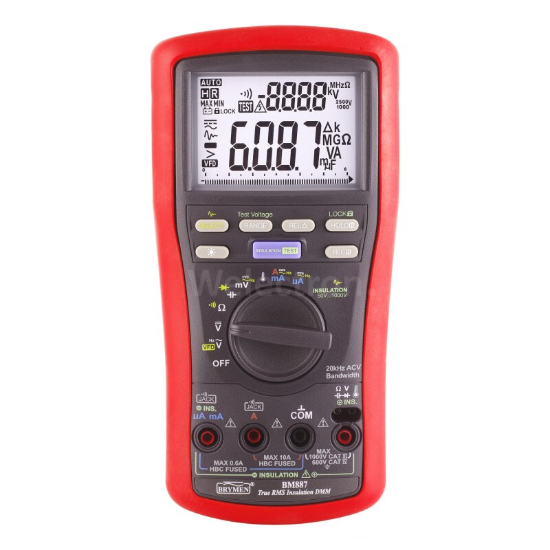 Brymen BM887 Multimeter und Isolationstester, 279,00 € - Welectr