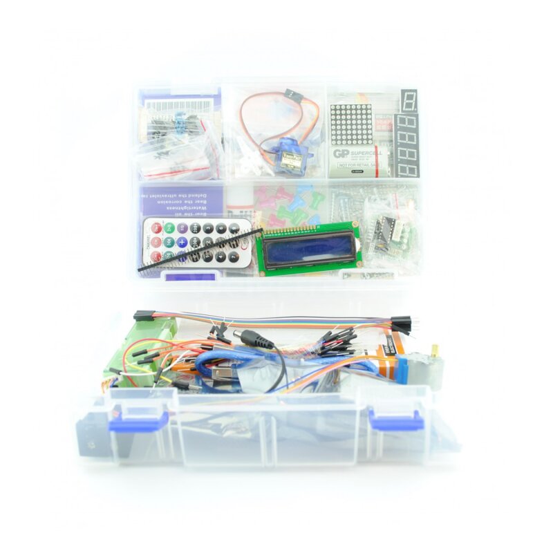 Uno R3 Starter Kit (Arduino kompatibel), 39,90 € - Welectron