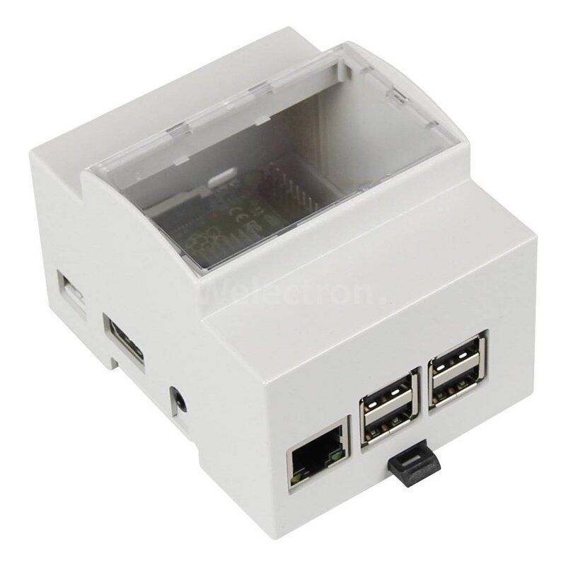 Raspberry Pi 3 B+ DIN Rail Kit, 63,90 € - Welectron