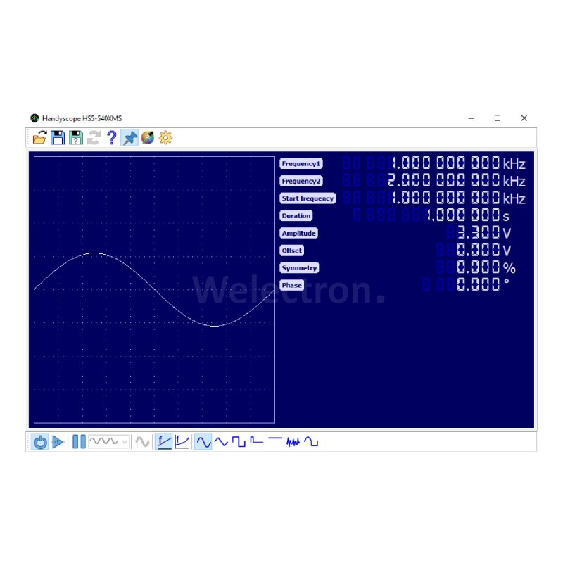TiePie Handyscope HS3-25 USB Oscilloscope, 1,121.00