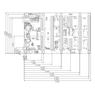 Mesa Electronics 7i76E 5-Axis STEP/DIR Ethernet Controller Sourcing O, 279,00