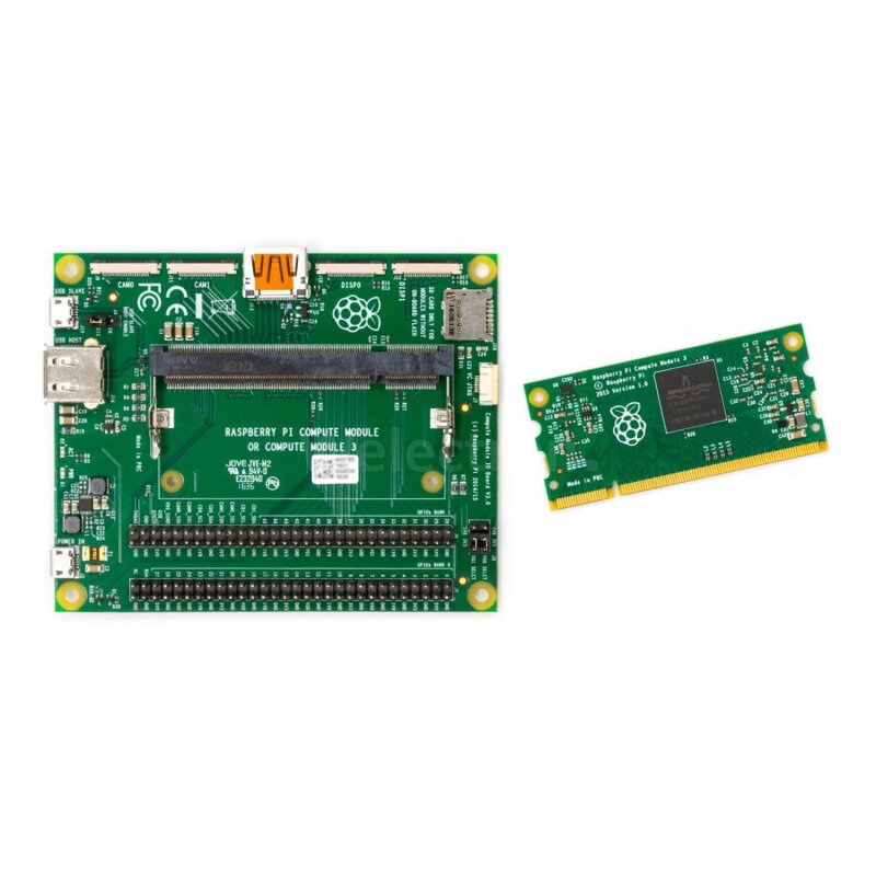 Raspberry Pi Compute Module 3+ Development Kit, 105,00 € - Welec