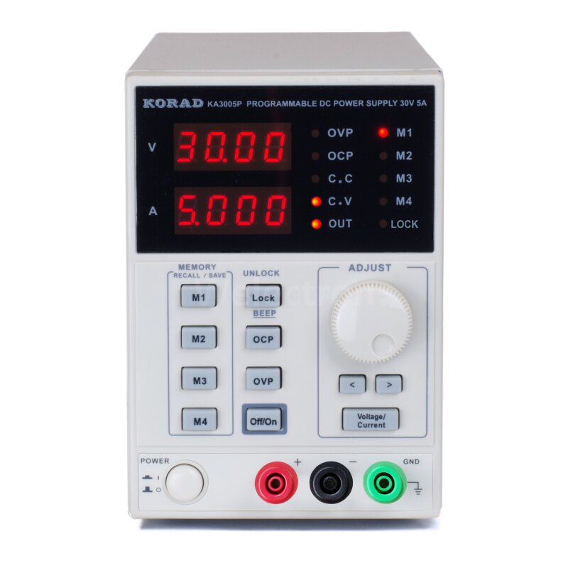 Korad KA6005P Benchtop Power Supply (Safety Terminals), 239.00