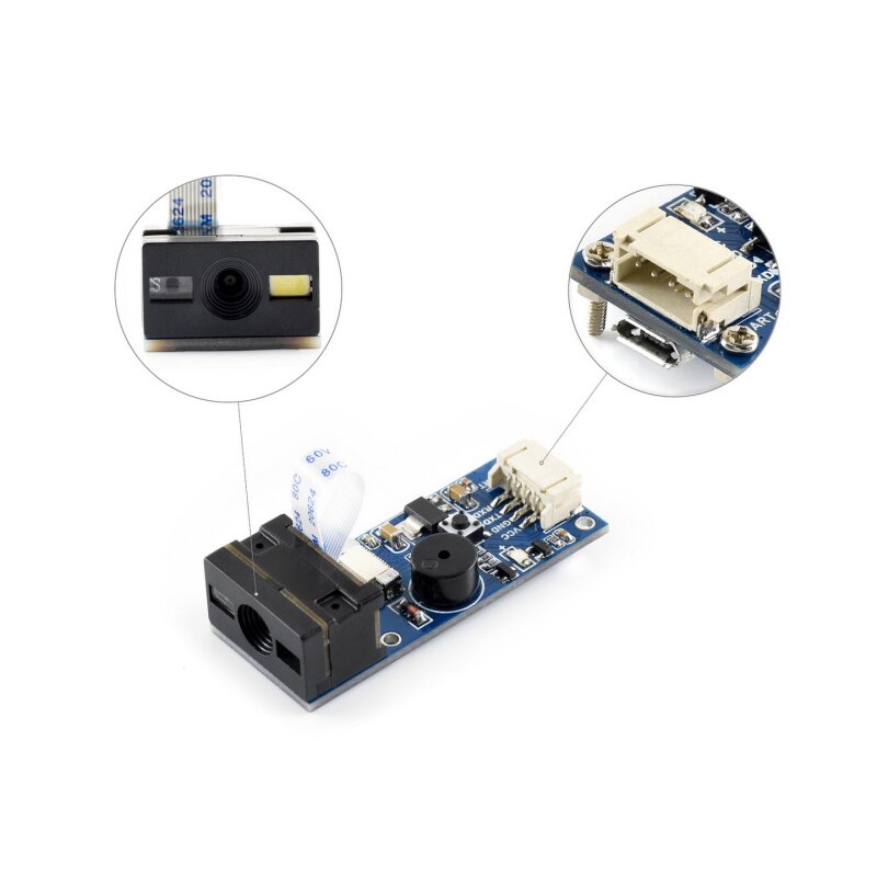 Waveshare 14810 Barcode Scanner Module, 37.90