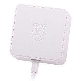 Official Raspberry Pi 4 Power Supply USB-C 5,1V/3A White (EU), 7.90