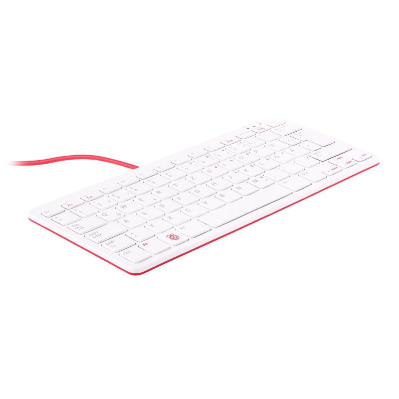Official Raspberry Pi Keyboard with USB-Hub Red/White (DE), 19.90 &eu