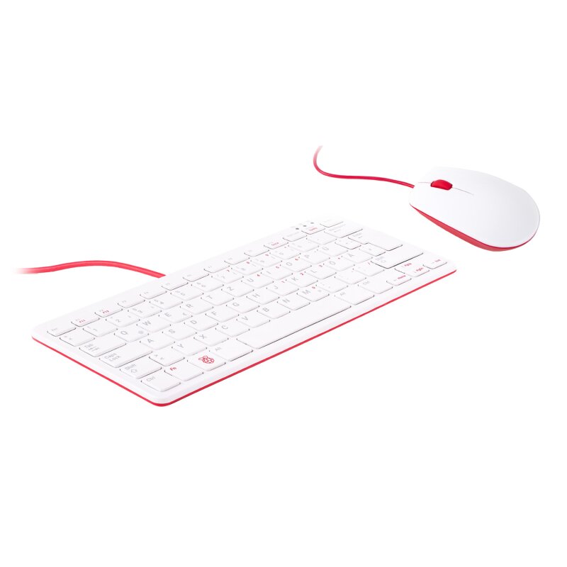 Official Raspberry Pi Keyboard/Mouse Combo Red/White (DE), 27.90 &eur