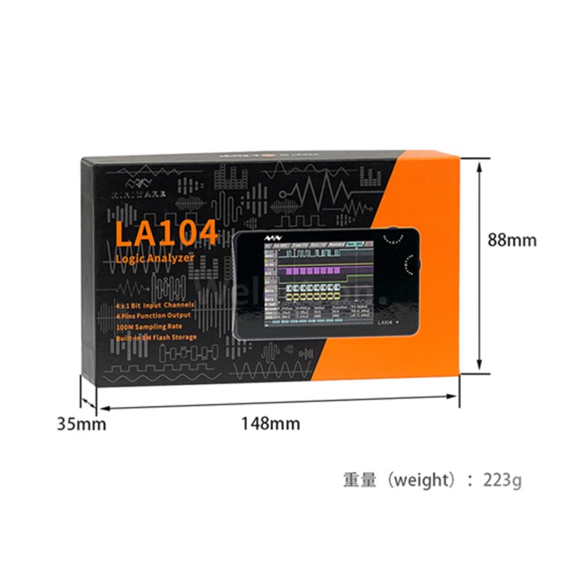 Miniware LA104 Logic Analyzer, 89.90