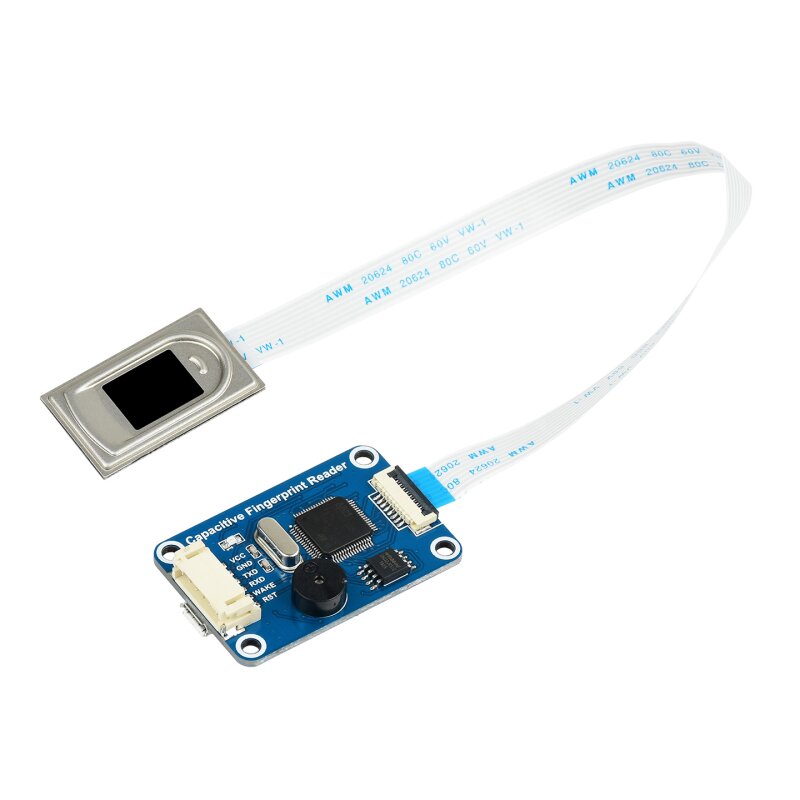 Waveshare 13694 Capacitive Fingerprint Reader, 56.90