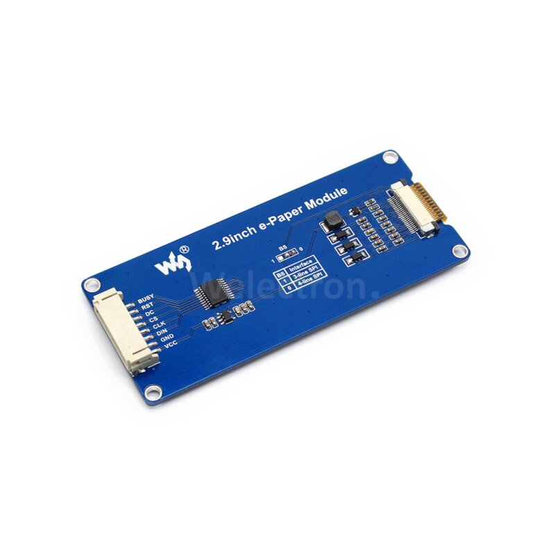 Waveshare 14227 2.9inch e-Paper Module (C), 20,90 € - Welectron