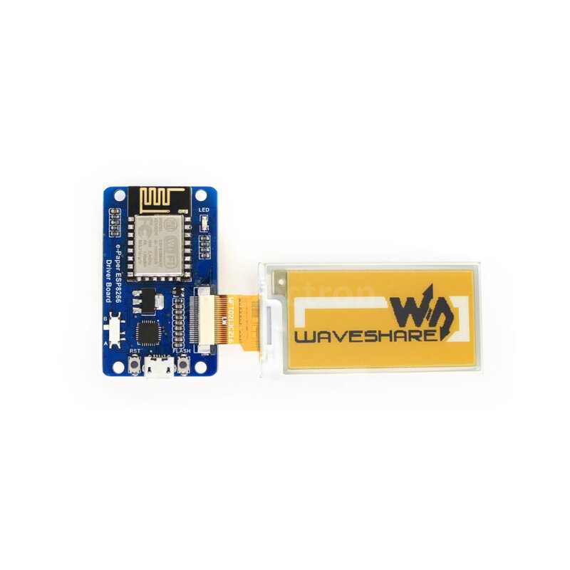 Waveshare 14138 e-Paper ESP8266 Driver Board, 14,90 € - Welectro