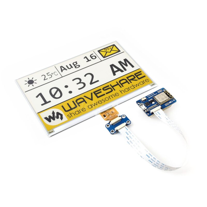 Waveshare 14138 e-Paper ESP8266 Driver Board, 14,90 € - Welectro