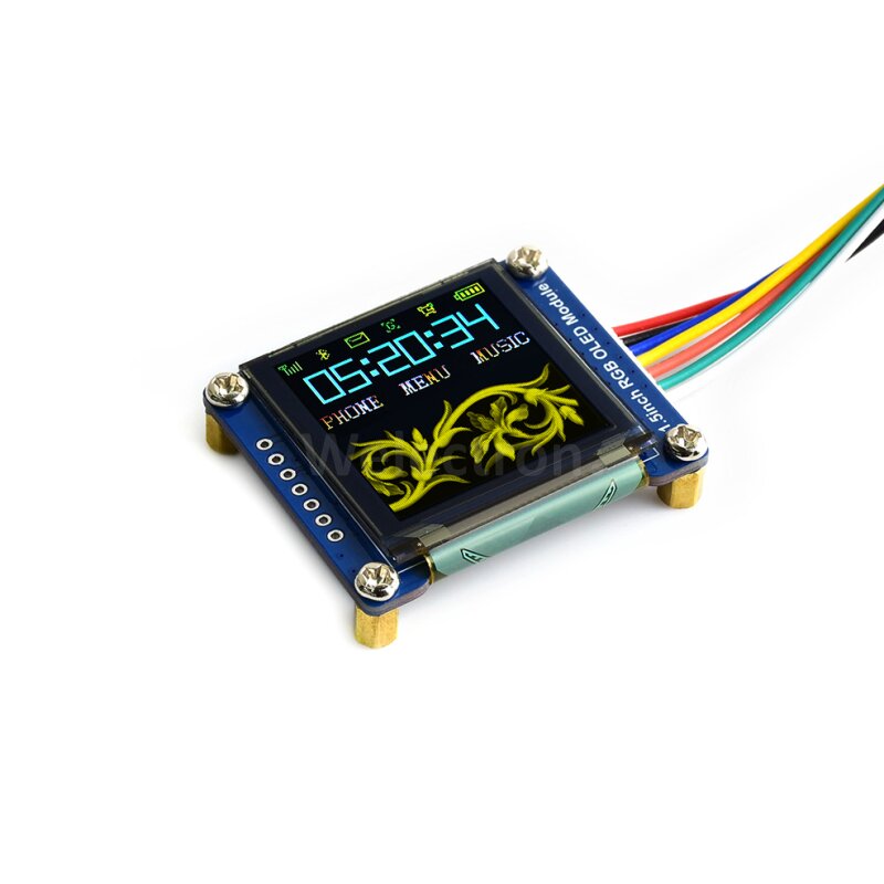Waveshare 14747 1.5inch RGB OLED Module, 18,90 € - Welectron