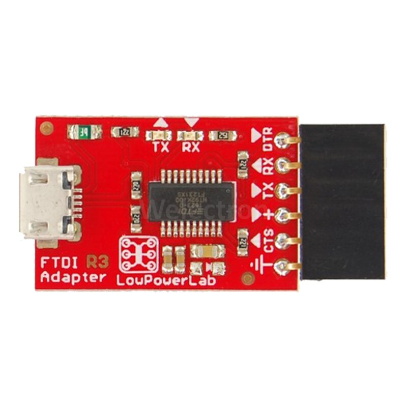 LowPowerLab FTDI UART Adapter, 18.40