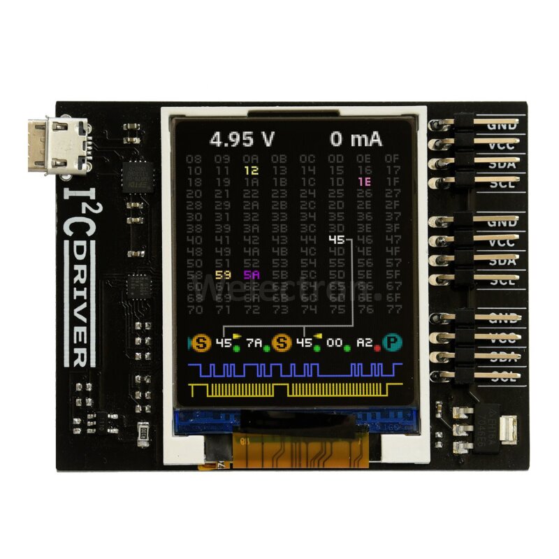 CrowdSupply I²C Treiber & Debugger, 34,90 € - Welectron