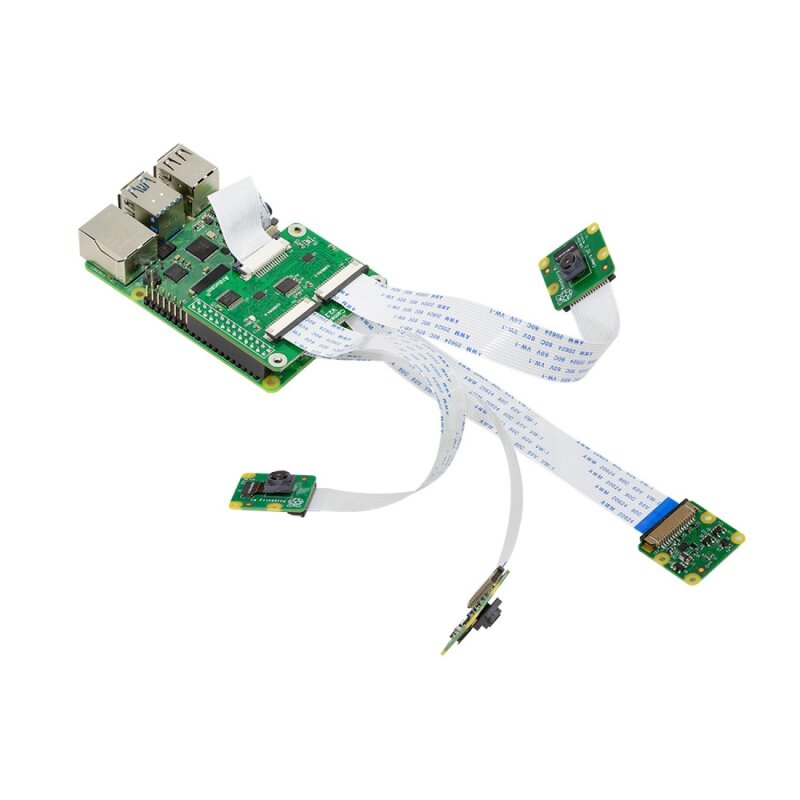 Arducam B012001 Multi Camera Adapter Module V2 2 For Raspberry Pi 4 B