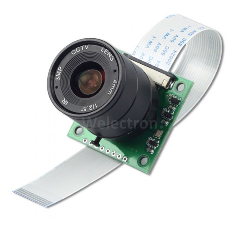 Arducam B0153 NOIR 8MP Sony IMX219 camera module with CS lens 2718 fo