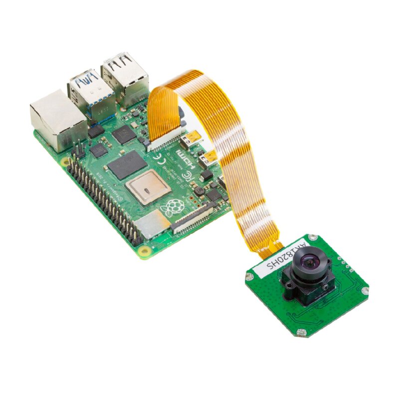 Arducam B0164 18MP AR1820HS Camera for Raspberry Pi, M12 S-Mount, 130