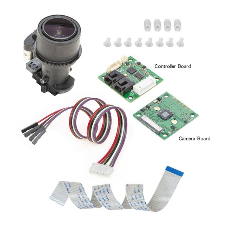 Arducam B01678MP 8MP Pan Tilt Zoom PTZ Camera for Raspberry Pi 4/3B+/