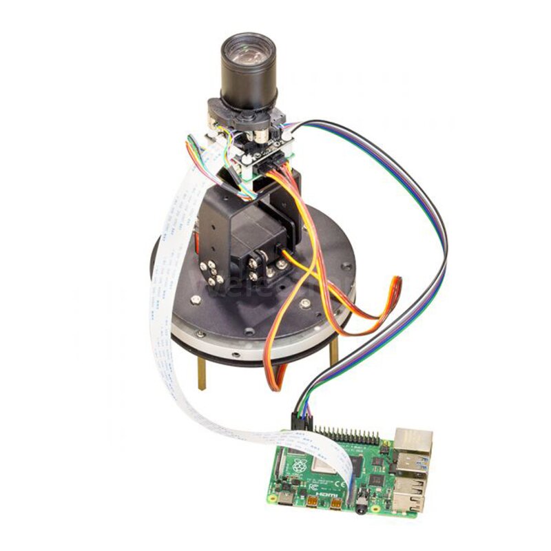 Arducam B0167B5 5MP 1080p Pan Tilt Zoom PTZ Camera with Base for Rasp