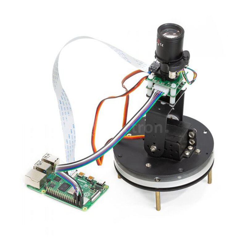 Arducam B0167B8 8MP Pan Tilt Zoom PTZ Camera with Base for Raspberry