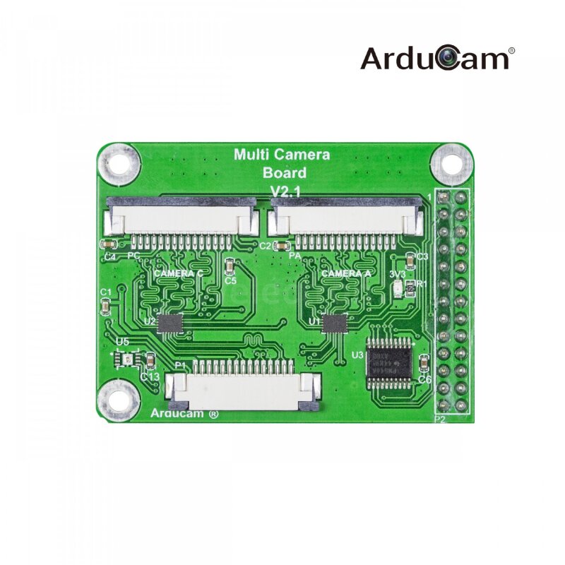 Arducam B0178 Multi Camera Adapter Bundle Kit with 4 Raspberry Pi V2