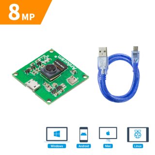 Arducam B0196 8MP 1080P USB Camera Module, 35,90 € - Welectron