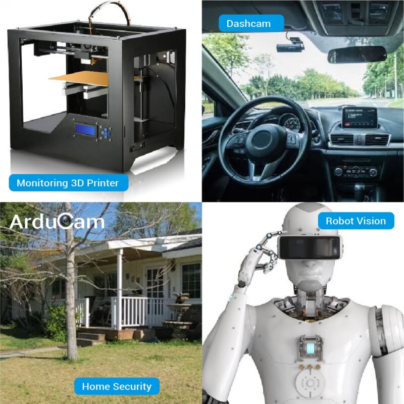 Arducam B0197 8MP 1080P Auto Focus USB Camera Module with Microphone,