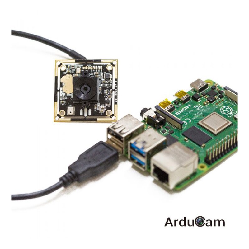 Arducam B0197 8MP 1080P Auto Focus USB Camera Module with Microphone,