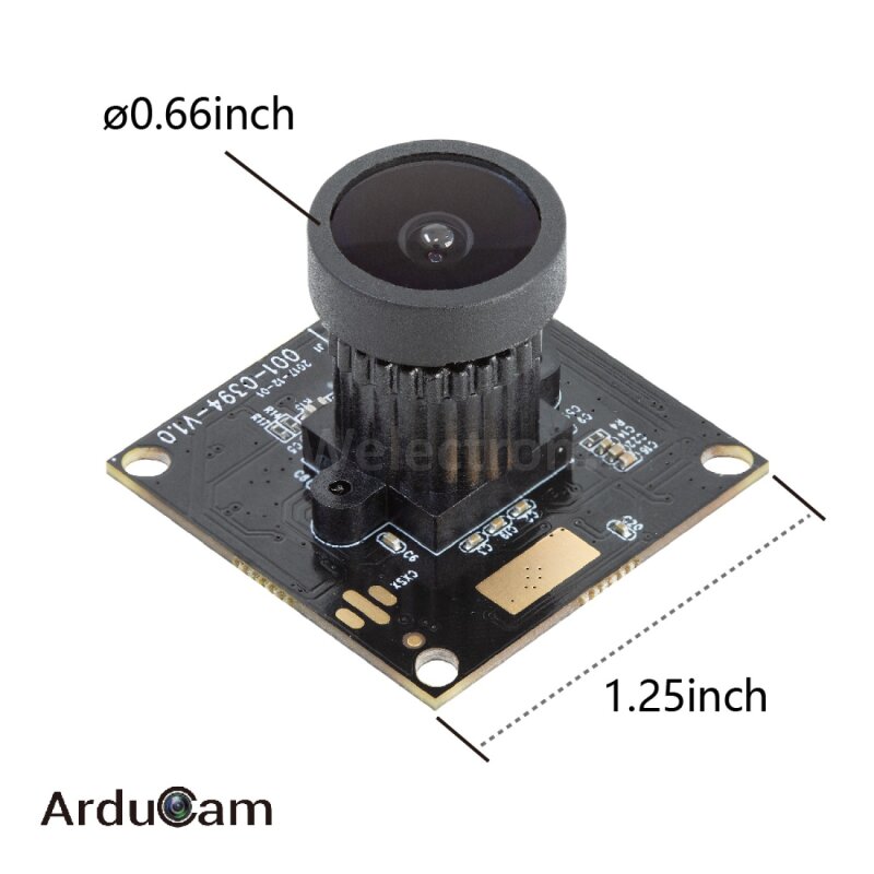 1080p Low Light Webcam Arducam 1080P USB Camera Module - IMX291 Low ...