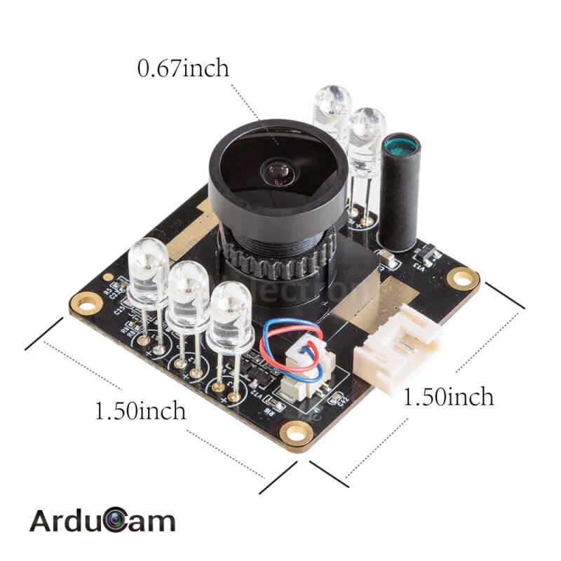Arducam B0205 1080P Day & Night Vision USB Camera Module, 41.90