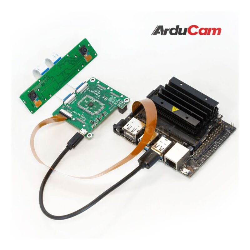 Arducam B0217J5 5MP Synchronized Stereo Camera Bundle Kit for Jetson