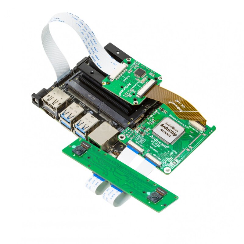 Arducam B0217J8 8MP IMX219 Stereo Camera Kit for Jetson Nano, 118.90