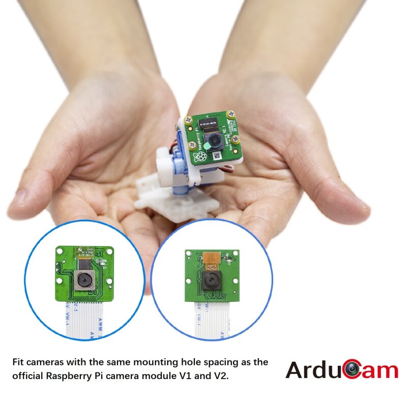 Arducam B0227 Pan Tilt Camera Platform for Raspberry Pi, 18,40