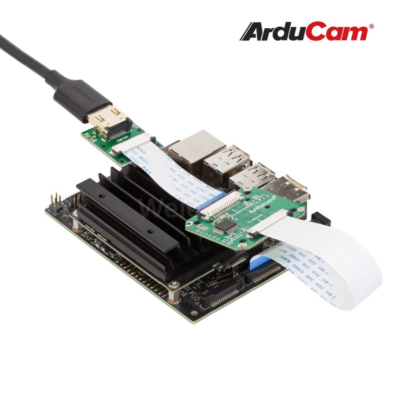 Arducam B0243 IMX477 12.3MP Camera Kit with Metal Case for Jetson Nan