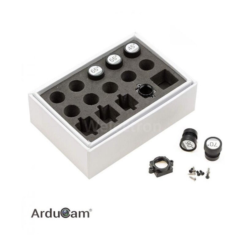 Arducam LK002 Low Distortion M12 mount camera lens kit for Arduino an