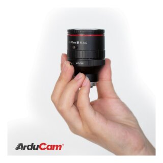 Arducam LN049 2.8-12mm Varifocal C-Mount Lens for Raspberry Pi HQ Cam