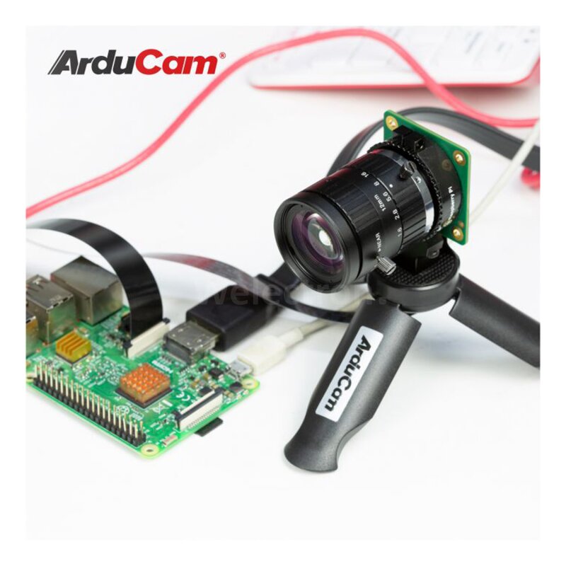 Arducam LN044 C-Mount Lens for Raspberry Pi High Quality Camera, 65,9