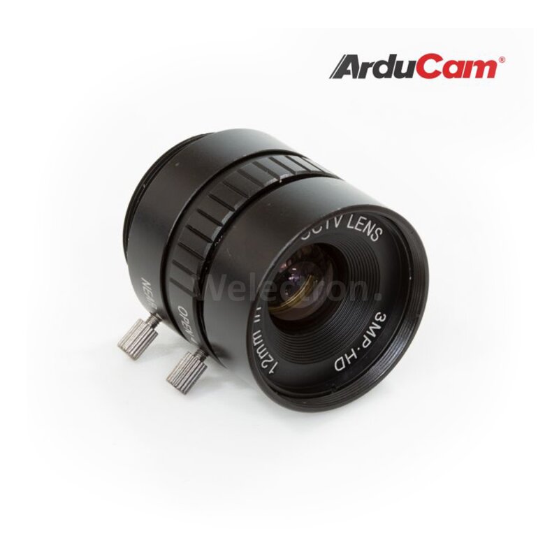 Arducam LN040 CS-Mount Lens for Raspberry Pi High Quality Camera, 29,