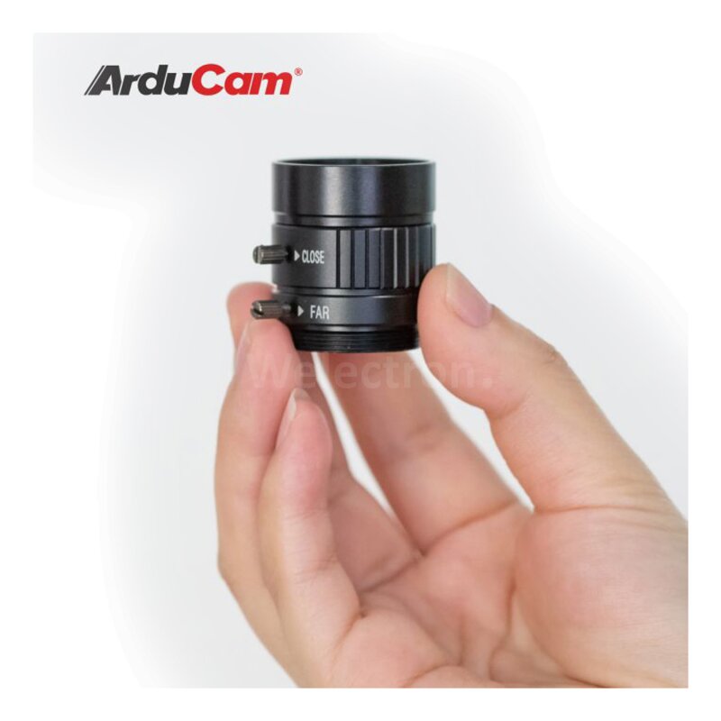 Arducam LN050 CS-Mount Lens for Raspberry Pi HQ Camera, 29.90