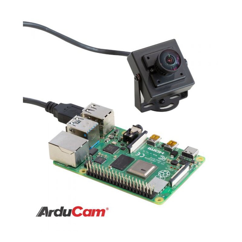 Arducam UB020201 1080P Low Light WDR USB Camera Module with Metal Cas