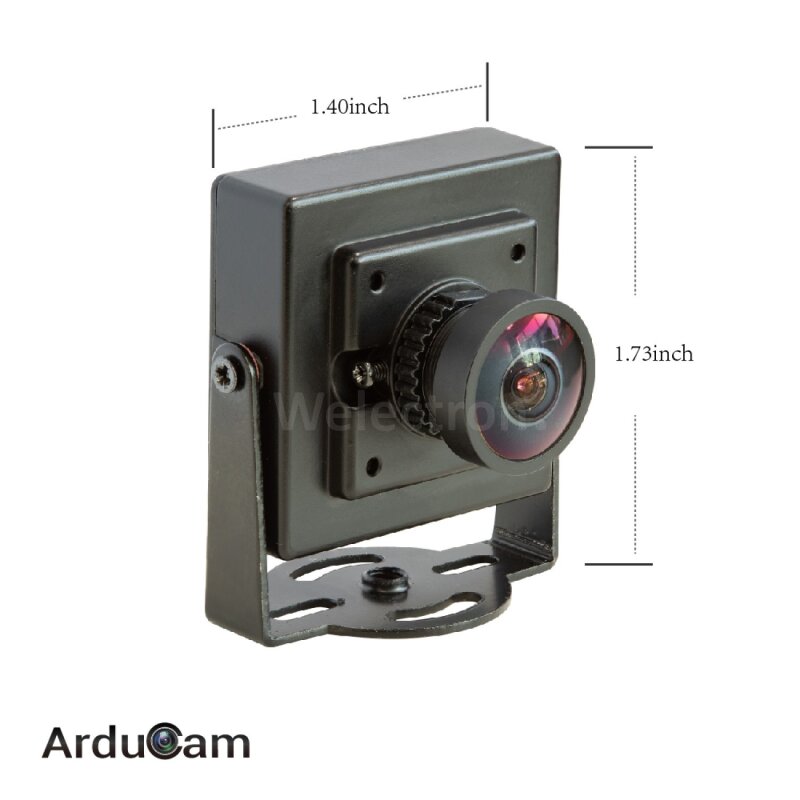 Arducam UB020201 1080P Low Light WDR USB Camera Module with Metal Cas