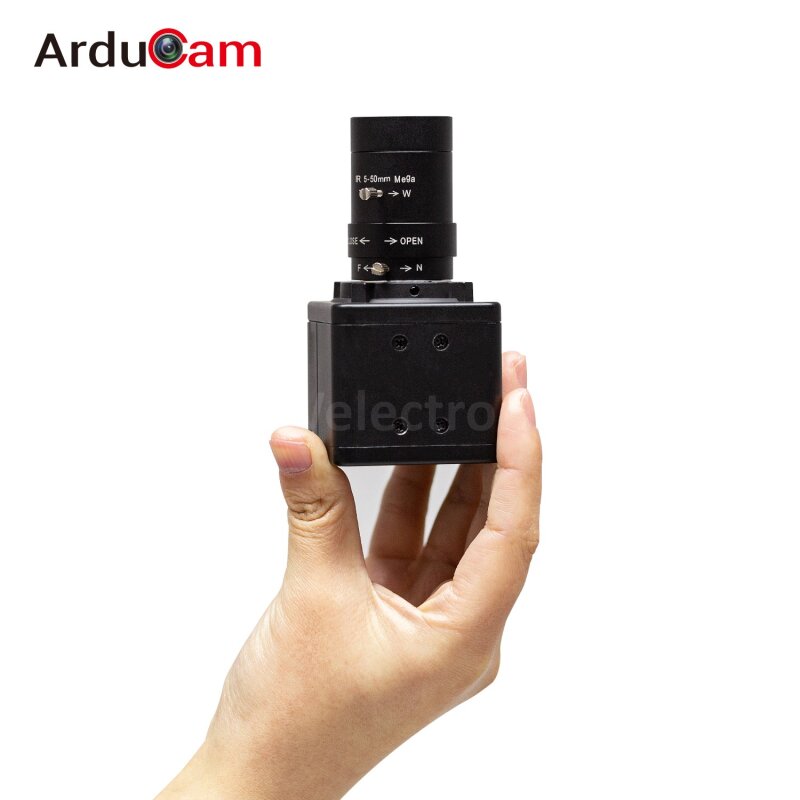 Arducam UB0213 8MP IMX179 Varifocal Camera in Metal Case with USB 2.0