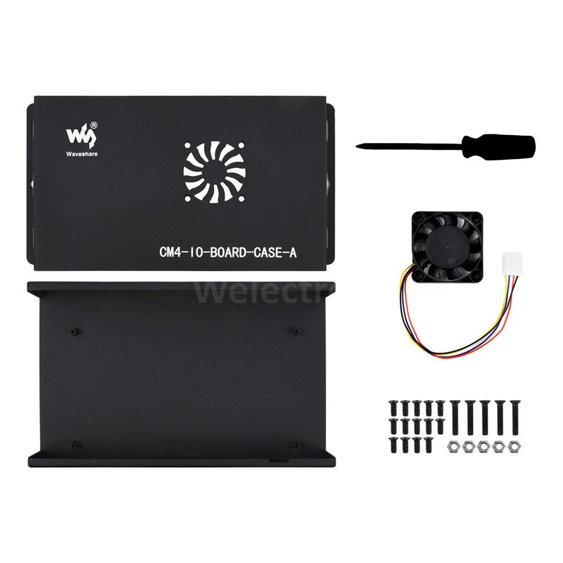 Waveshare 19195 CM4-IO-BOARD-CASE-A, 13,90 € - Welectron