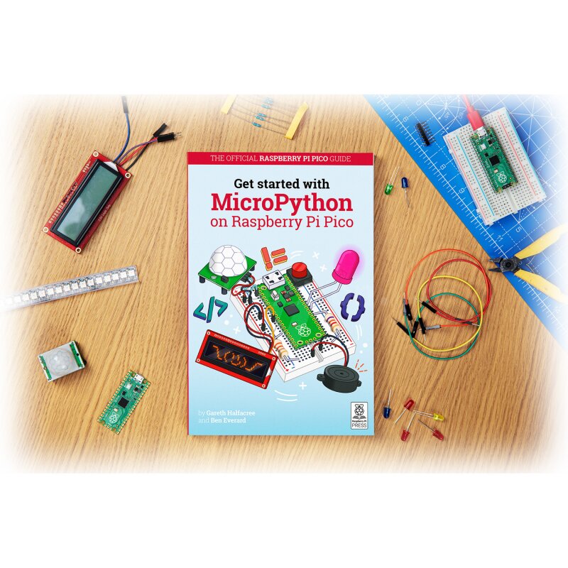 Raspberry Pi Press Get Started with MicroPython on Raspberry Pi Pico,