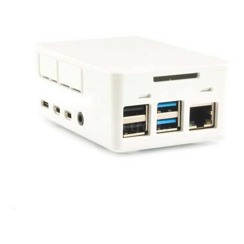 HighPi Raspberry Pi 4 Gehäuse weiß, 12,90 € - Welectr