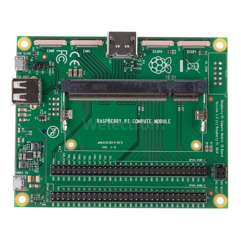 Raspberry Pi Compute Module CM1 IO Board, 24.90