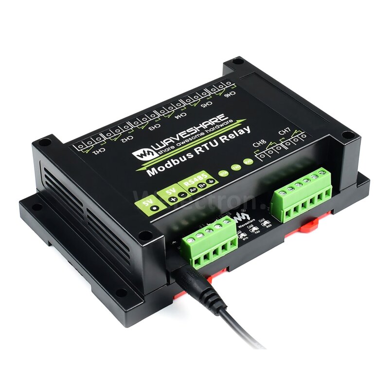 Waveshare Modbus RTU Relay, 31,90 € - Welectron
