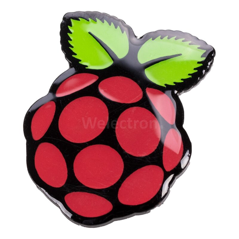 Official Raspberry Pi Pin Badge, 1.90